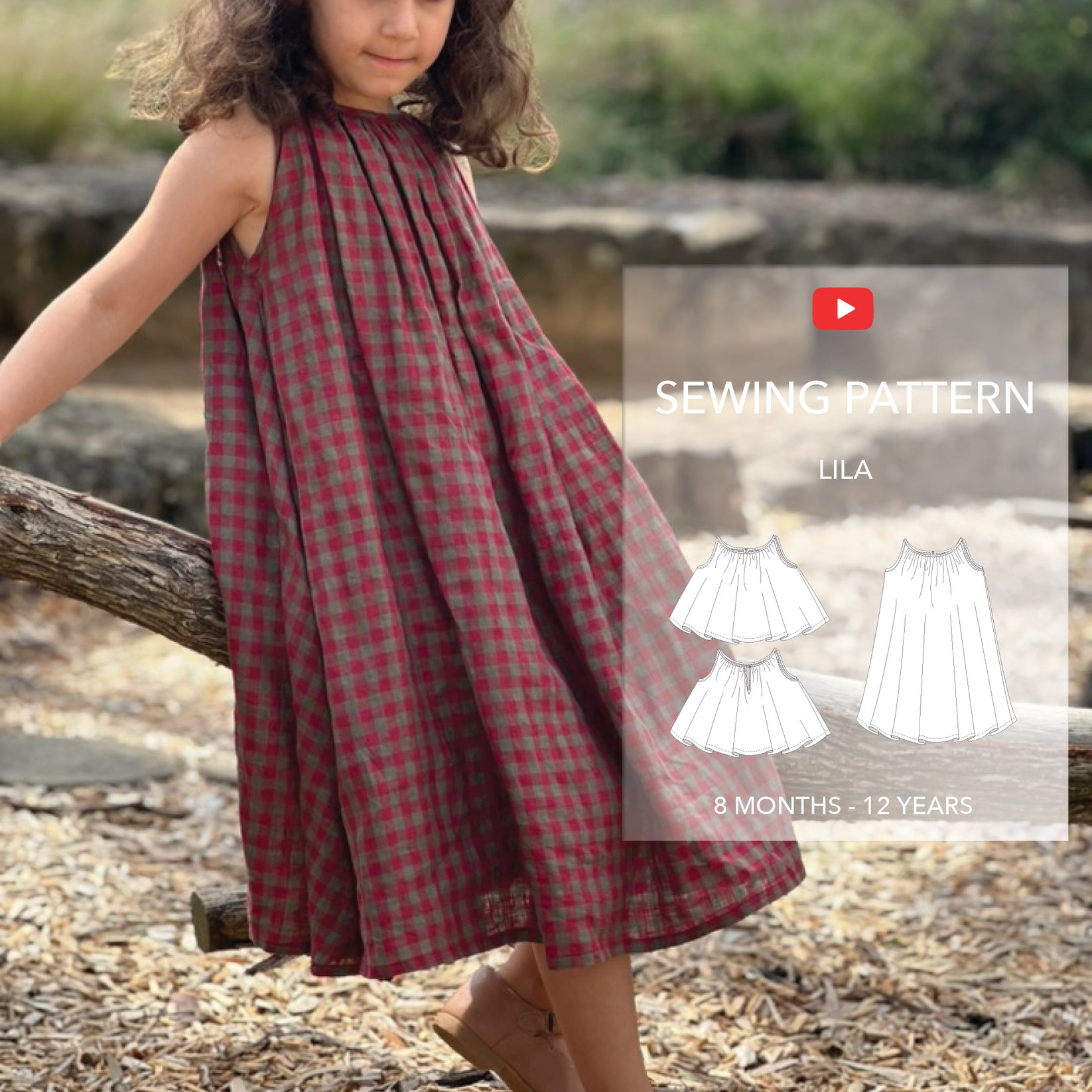 LILA Swirl Dress and Top Sewing Pattern – Atelier MIMITO